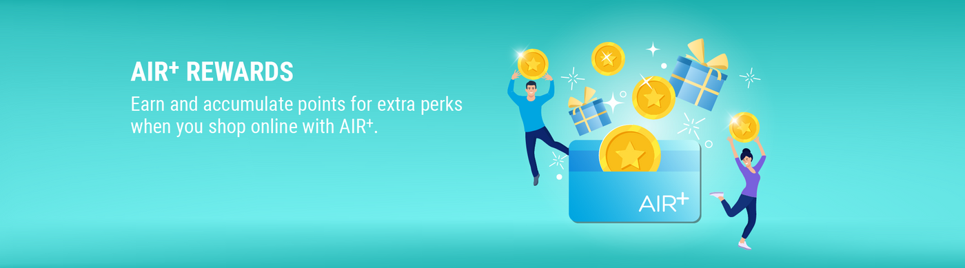 AIR⁺ Rewards